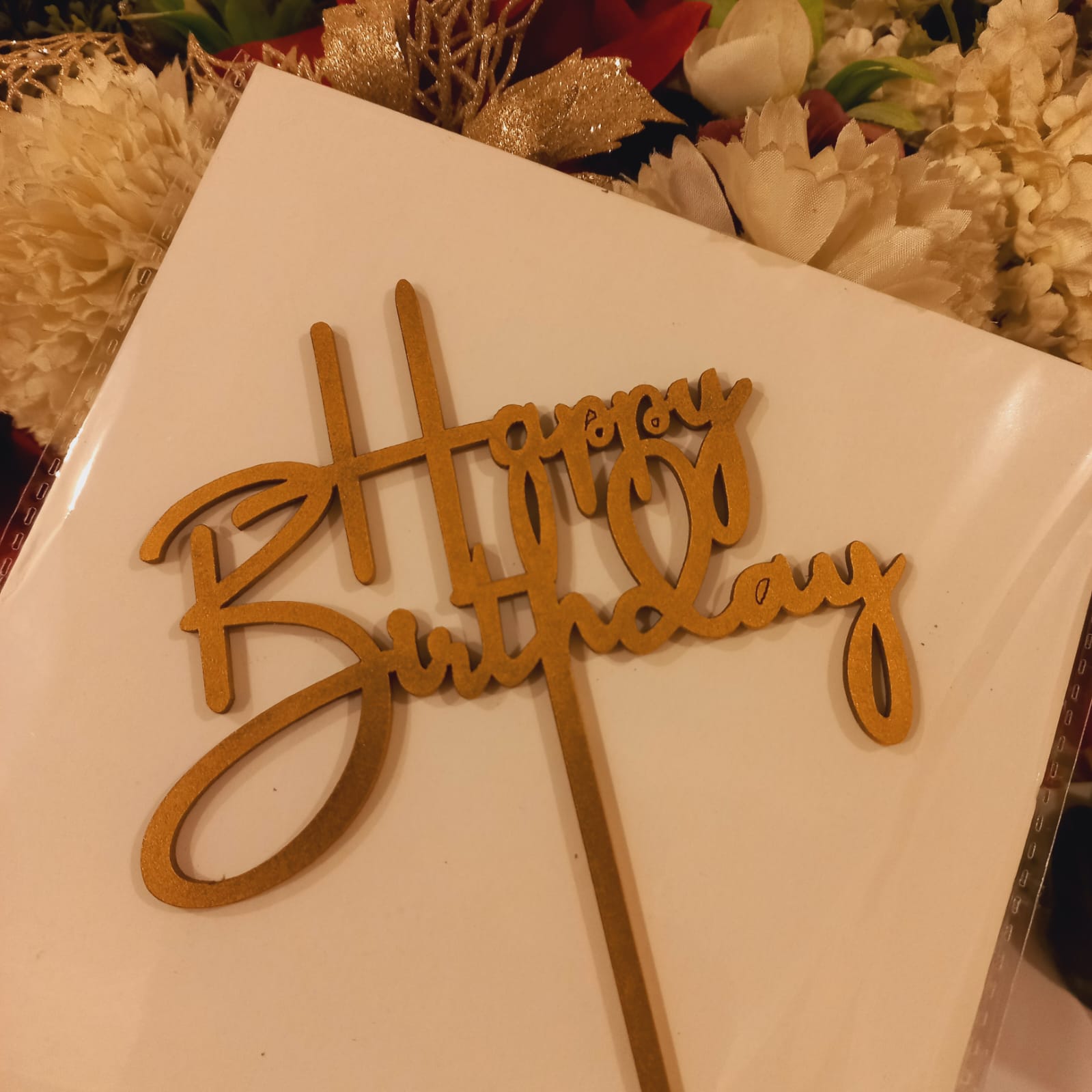Happy Birthday Cake Topper/Wooden Premium Design Cake Topper – Dabster