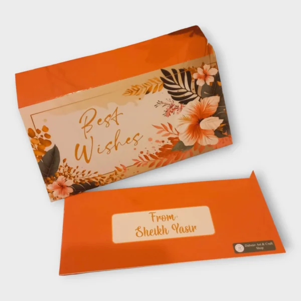 Delicate Customized Money Envelopes/Salami Envelopes – Dabster